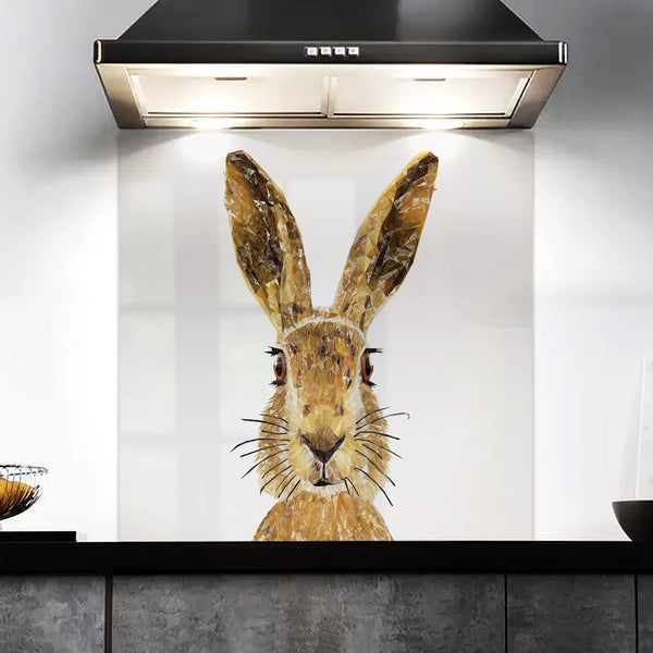 "The Hare" Kitchen Splashback - Andy Thomas Artworks